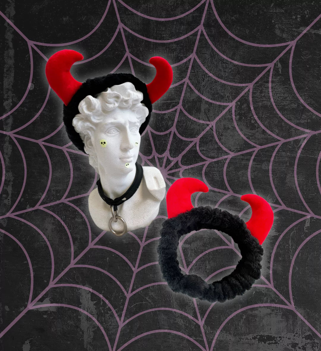 Midnight Mischief Devil Headband – SinisterLovecosmetics