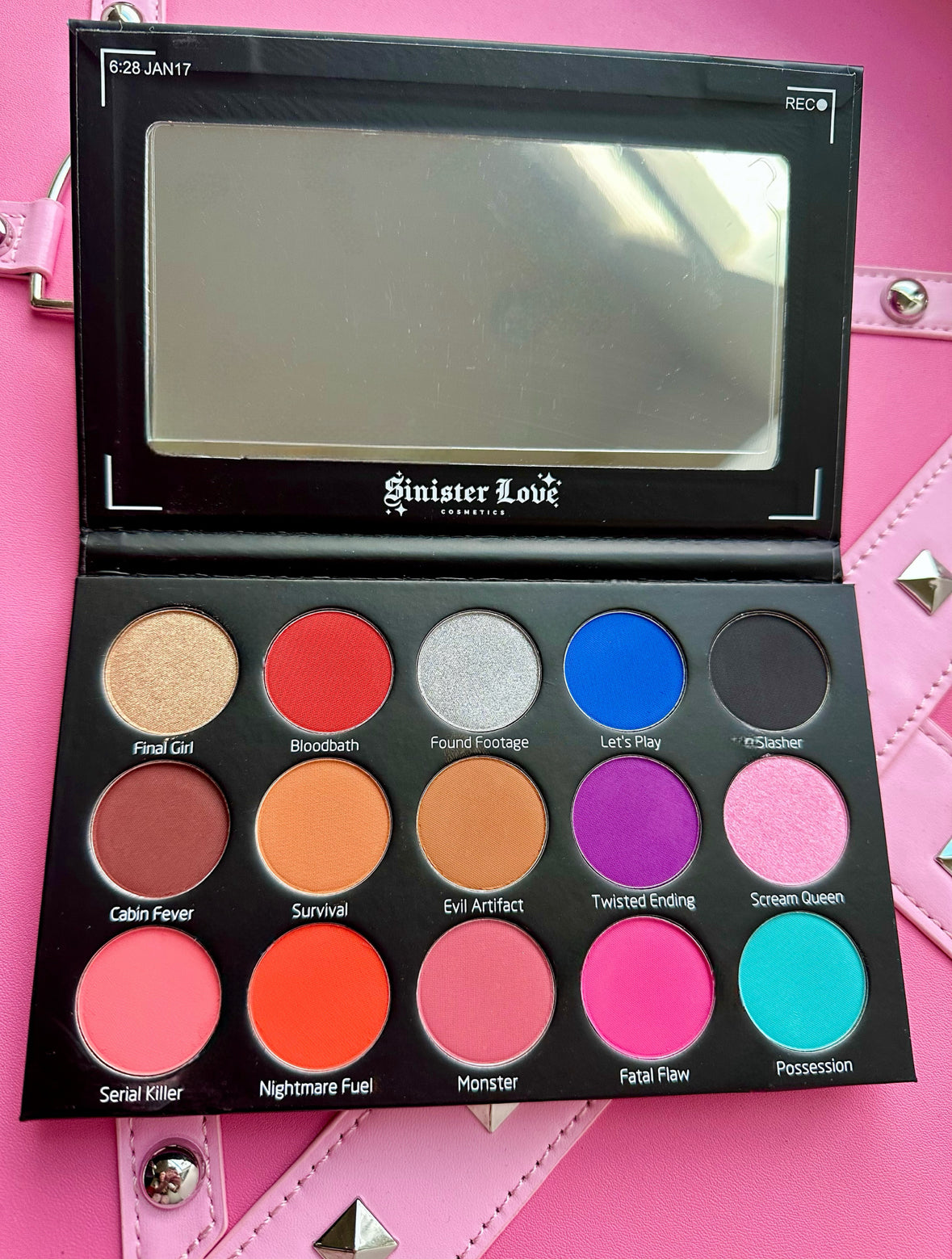 Horror Ghoul VHS Eyeshadow Palette – SinisterLovecosmetics